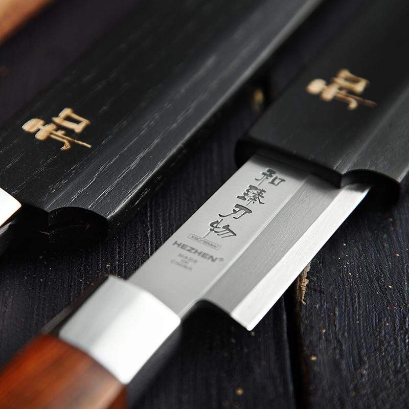 Long couteau japonais de cuisine - ForgeOrigine